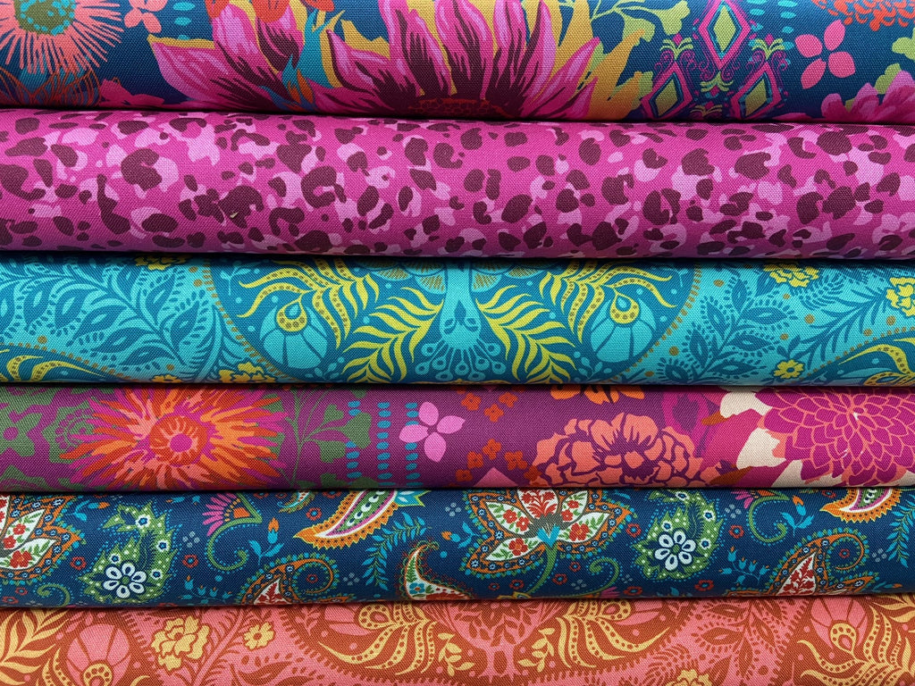 Crystal Manning for Moda 'Kasada' Peacock Pods Pink – Fabric Shack Malmesbury