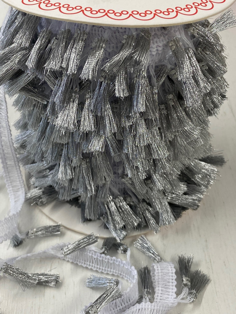 Bertie's Bows Tassled Fringe Trim 38mm by the Metre Various Colours ...