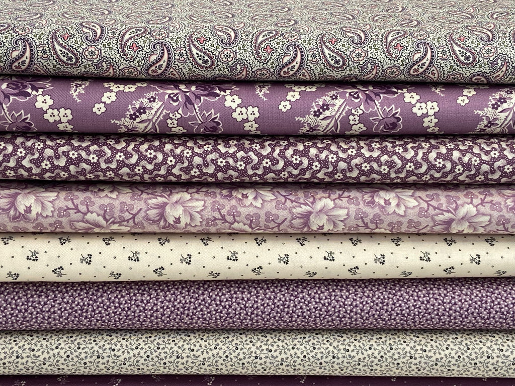 Betsy Chutchian for Moda Goodnight Irene Paisley Grape 01 16 Cotton Fa ...