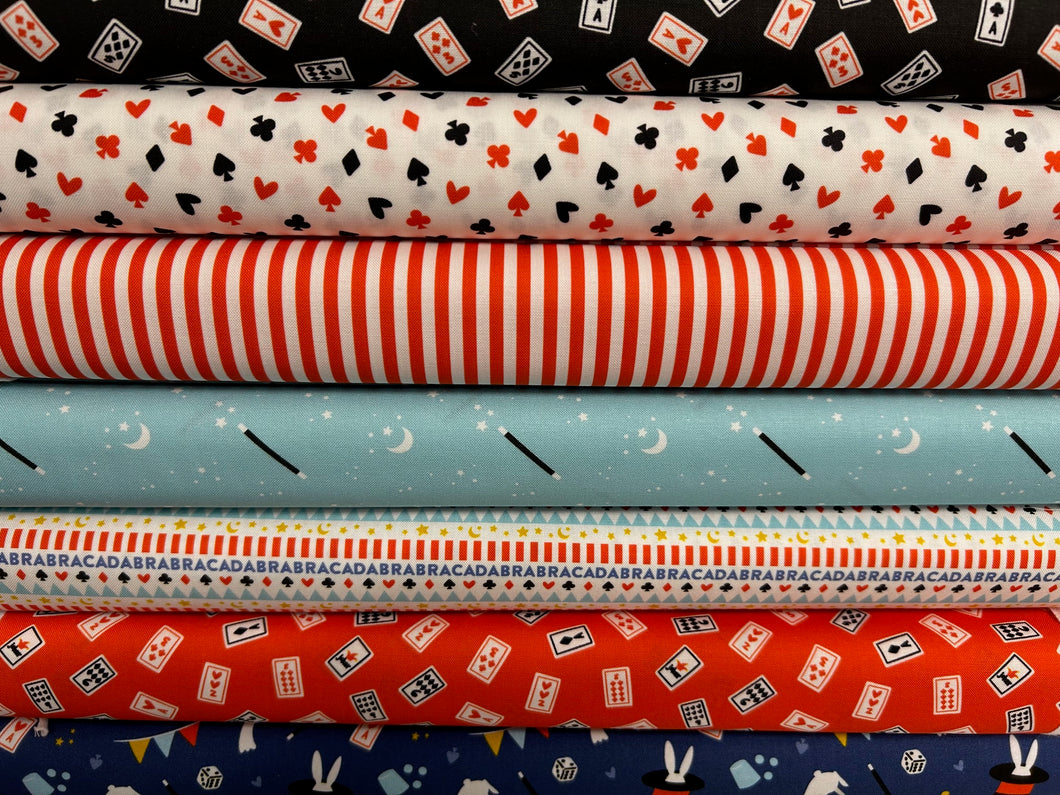 Abracadabra for Camelot Fabrics Magic Wand Light Blue Cotton Fabric by ...