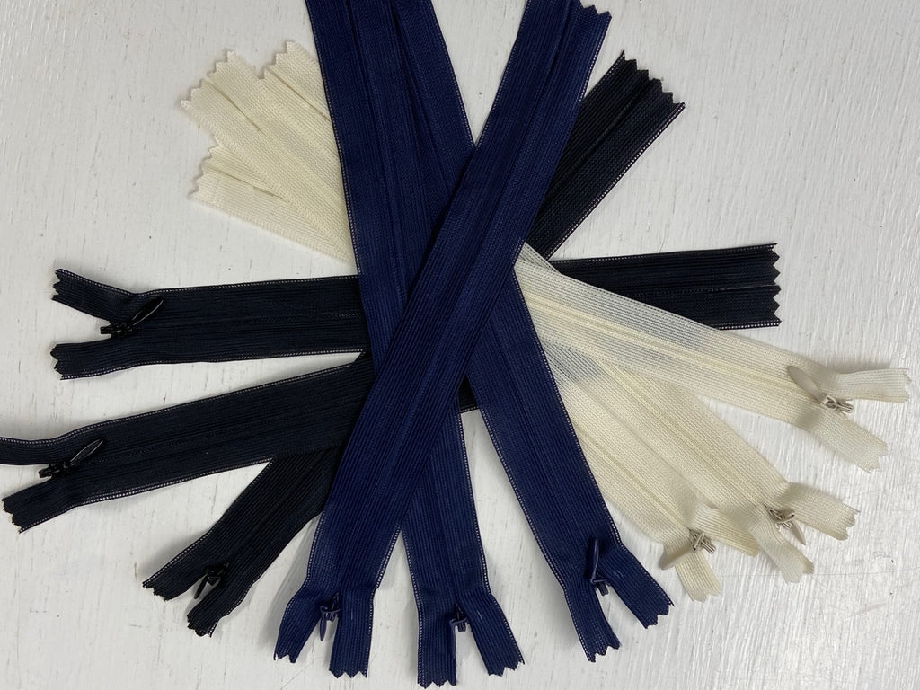 Concealed Invisible Zip 8"/20cm Various Colours – Fabric Shack Malmesbury