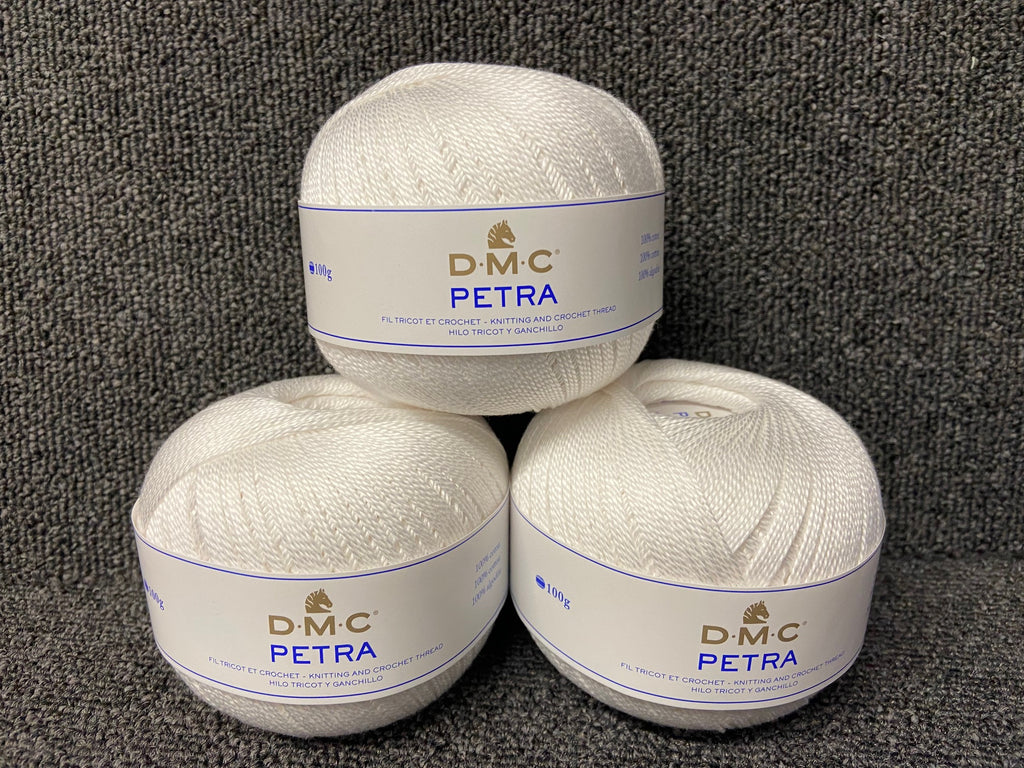 DMC Mercerised Cotton Crochet Thread Size 5 Wool Yarn 100g Various Col ...