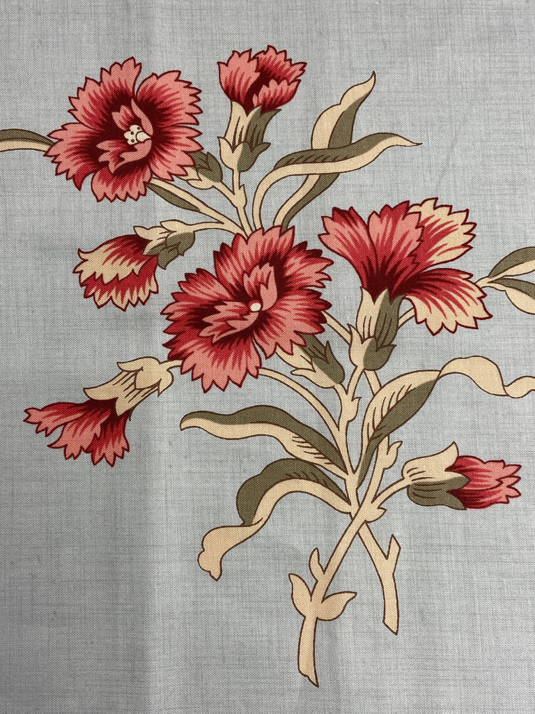 French General for Moda Antoinette 12 Plate Cotton Fabric Panel ...