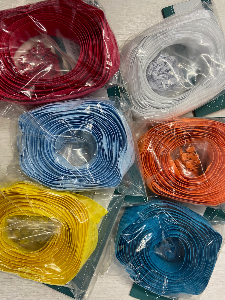 Hantex Continuous Zipper #3 For Bags & Other Projects by the Metre Var ...