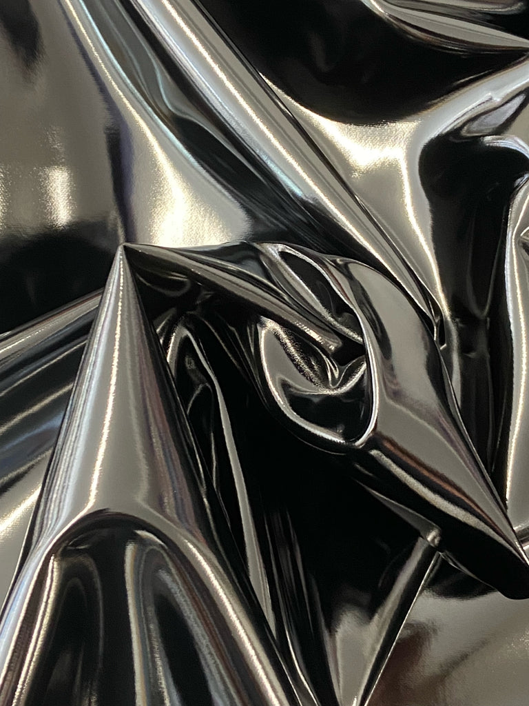 PVC High Gloss Black by 1/2 Metre – Fabric Shack Malmesbury