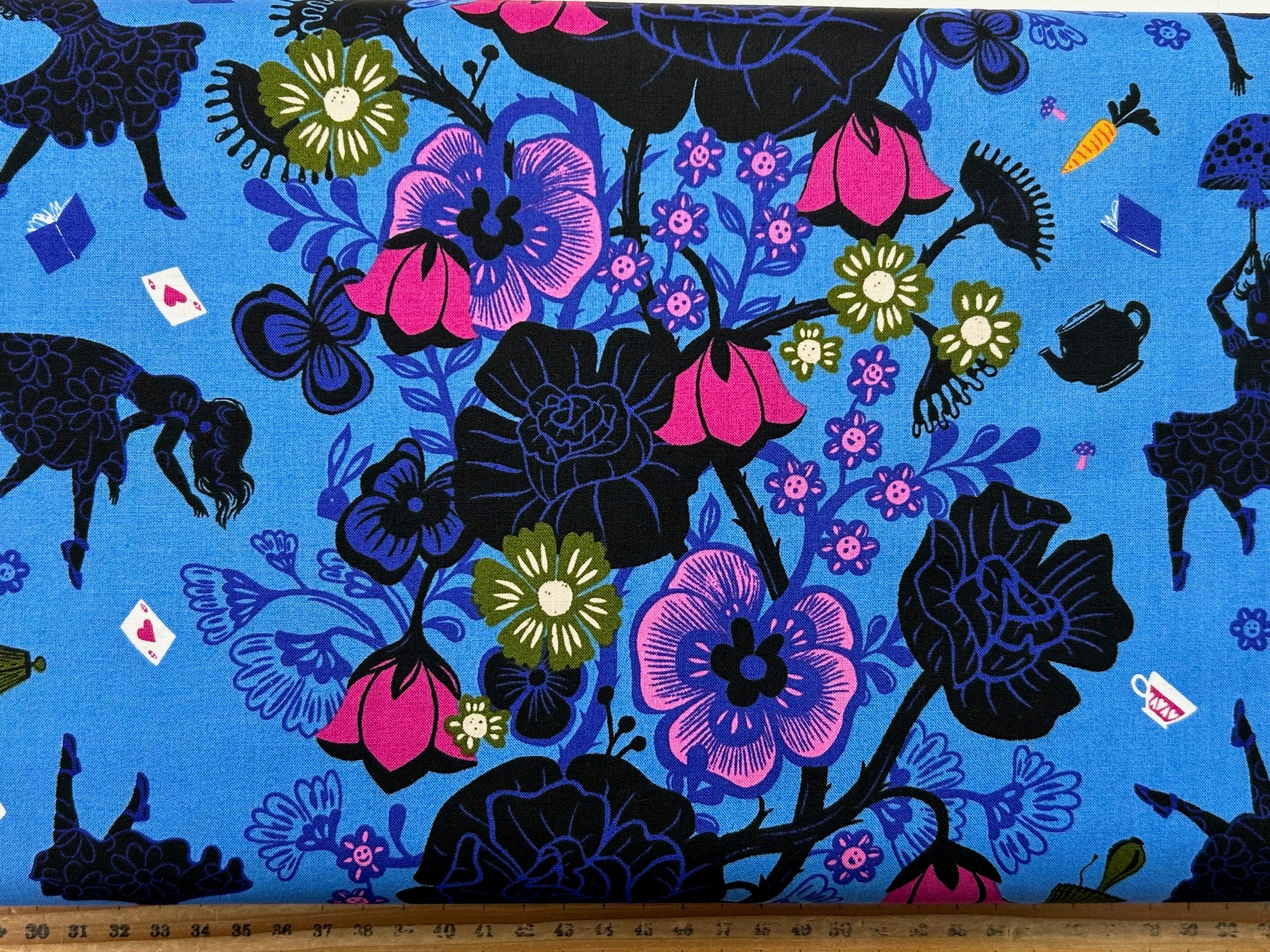 Sarah Watts for Ruby Star Society Hello Alice Tumbling Alice Lindle Bl – Fabric Shack Malmesbury