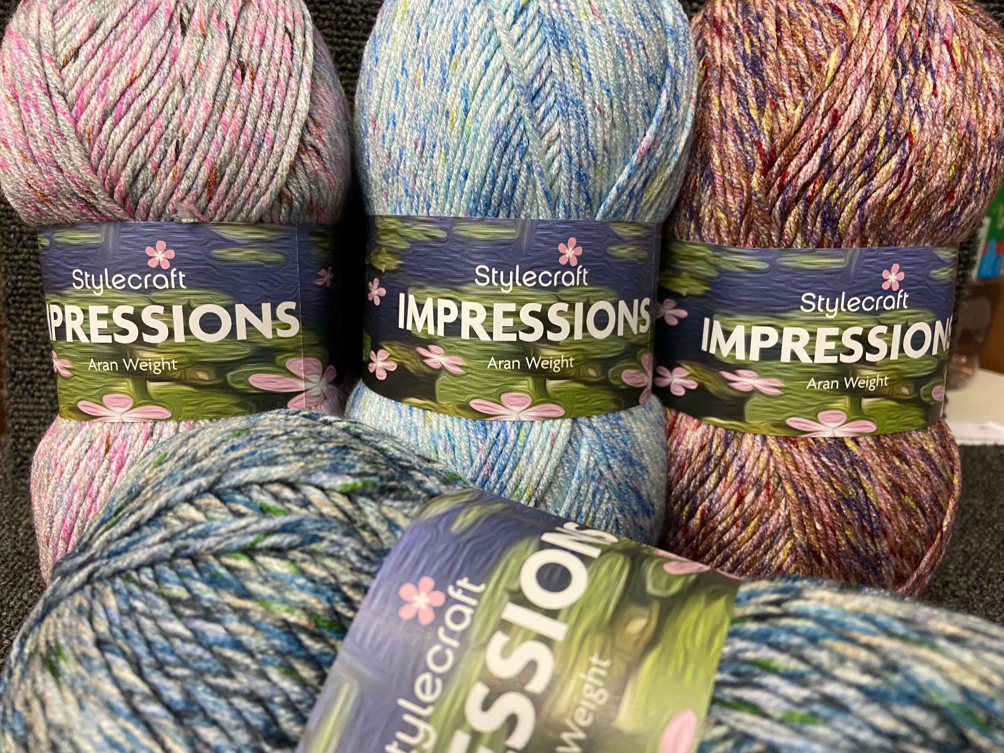 Stylecraft Impressions Aran Wool Yarn 100g Various Colours – Fabric ...