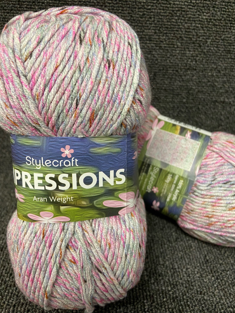 Stylecraft Impressions Aran Wool Yarn 100g Various Colours – Fabric ...