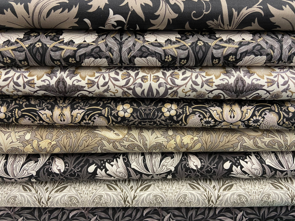 Barbara Blackman for Moda William Morris Ebony Suite Best of Morris Pi ...