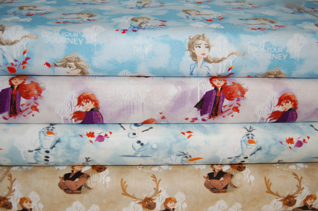 Disney Frozen 2 Olaf Watercolour Remaining Bolt End – Fabric Shack ...