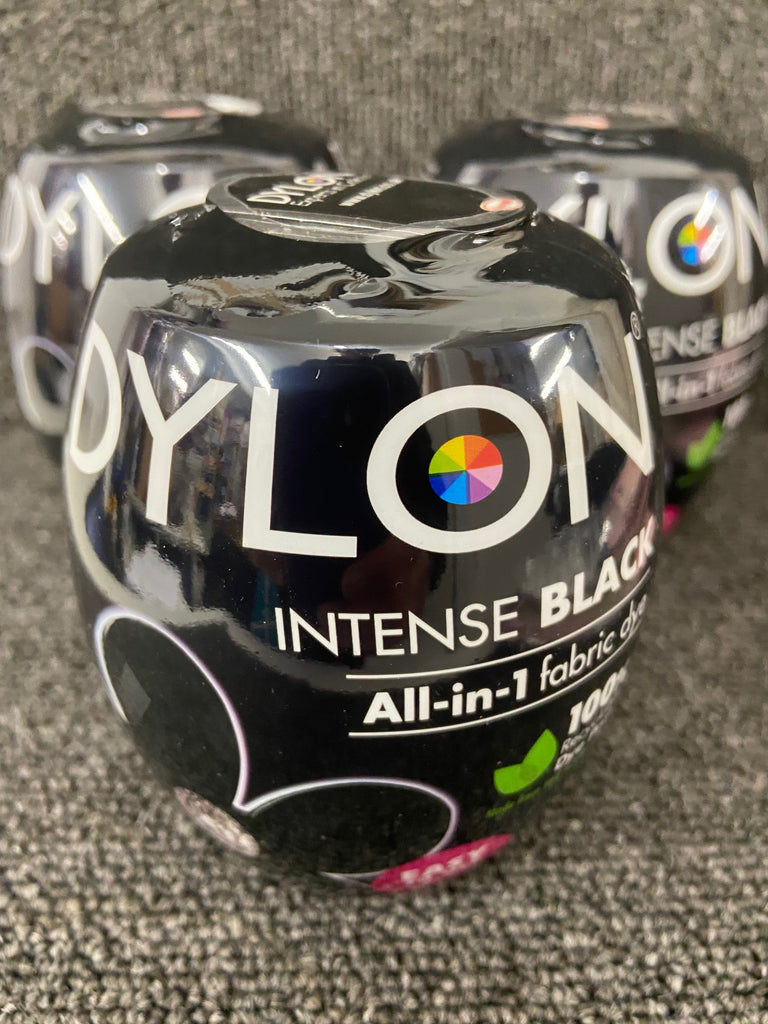 Dylon Intense Black Fabric Dye Machine Dye Pod Packs Sew, 41% OFF