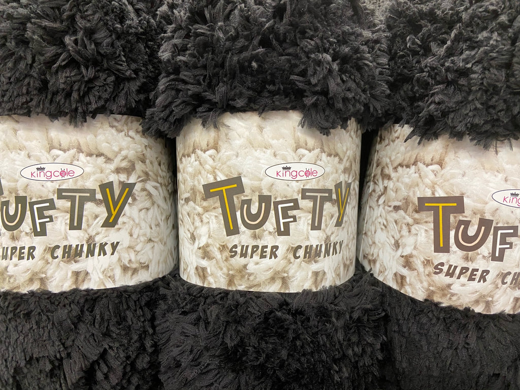 King Cole Tufty Super Chunky Wool/Yarn 200g Various Colours – Fabric ...