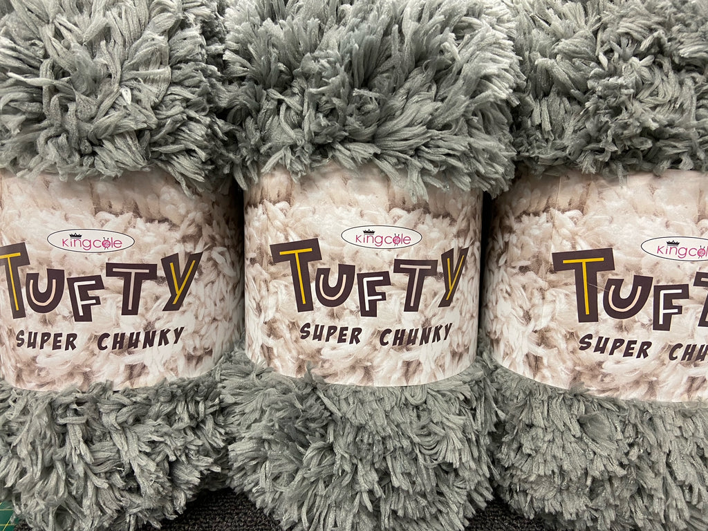 King Cole Tufty Super Chunky Wool/Yarn 200g Various Colours – Fabric ...