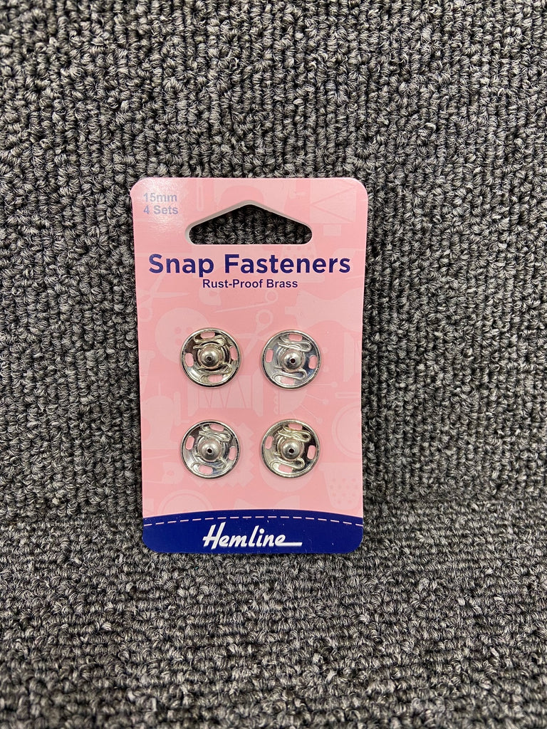 Hemline Snap Fasteners/Poppers Assorted Sizes & Colours – Fabric Shack ...