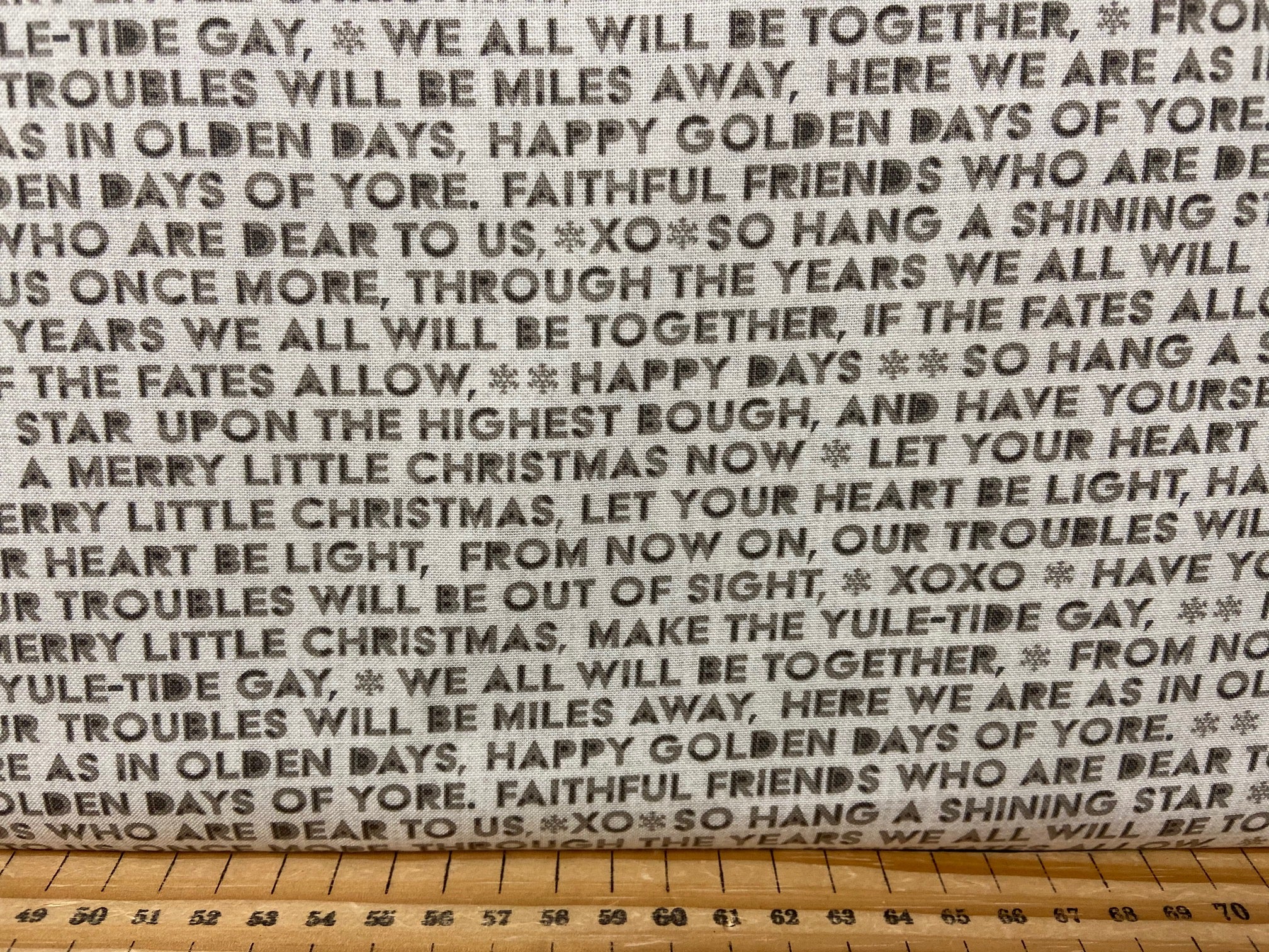 Basic Grey for Moda Naughty or Nice Have Yourself a Very Merry Christm ...