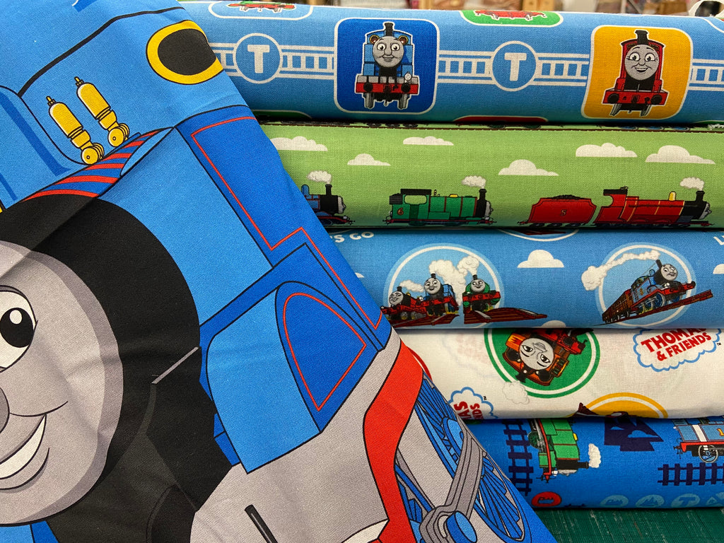 Thomas the Tank Engine Thomas & Friends Classic Thomas Panel – Fabric ...