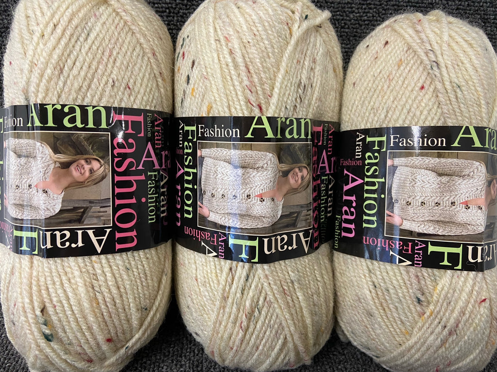 King Cole Fashion Aran Wool Blend Yarn 100g Various Colours – Fabric ...
