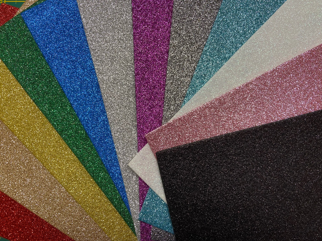 Trimits Glitter Felt Sheets 30 x 23cm Various Colours – Fabric Shack ...