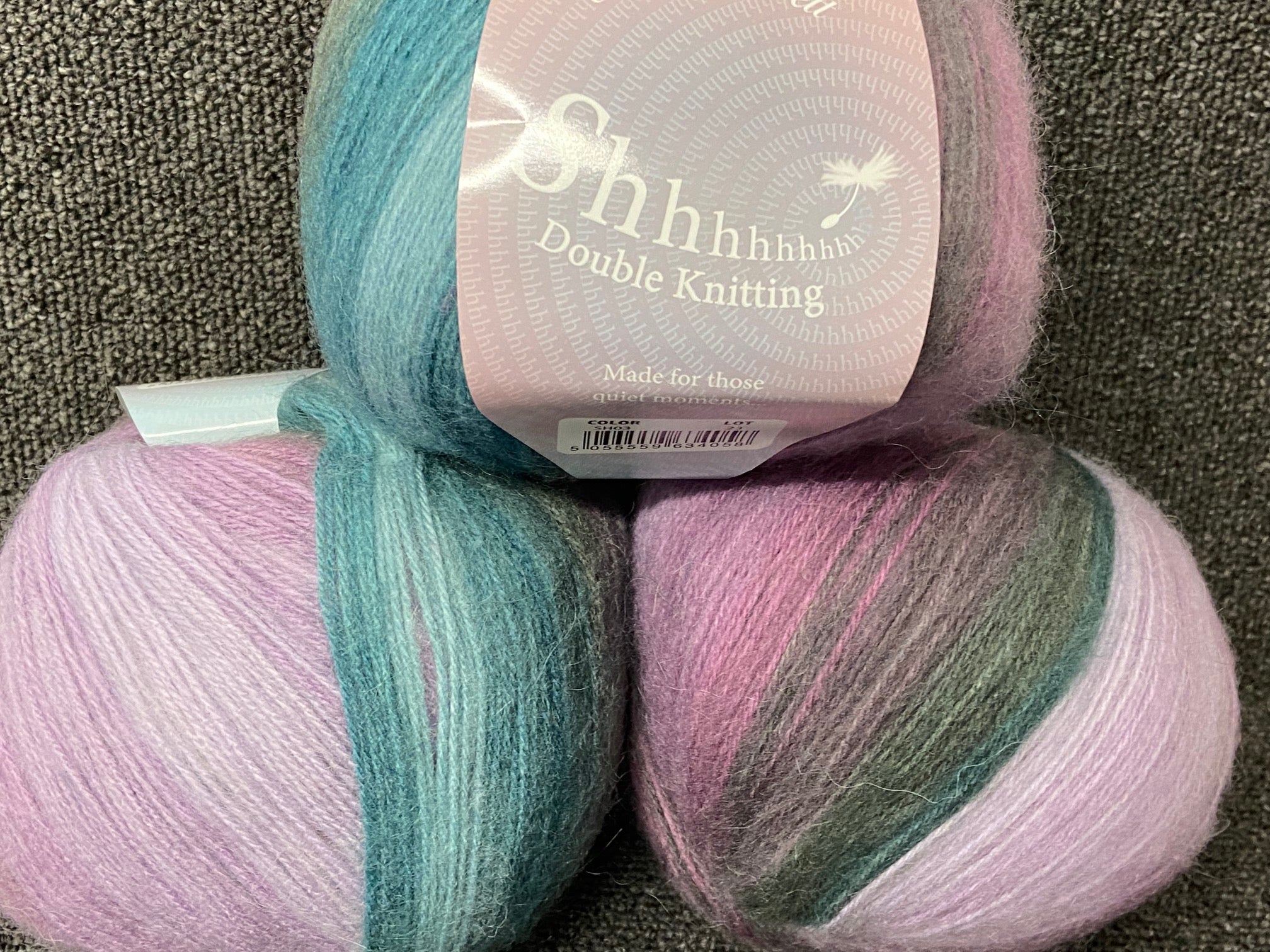 James C Brett Shhh Double Knit DK Wool Blend Yarn 100g Various Colours ...