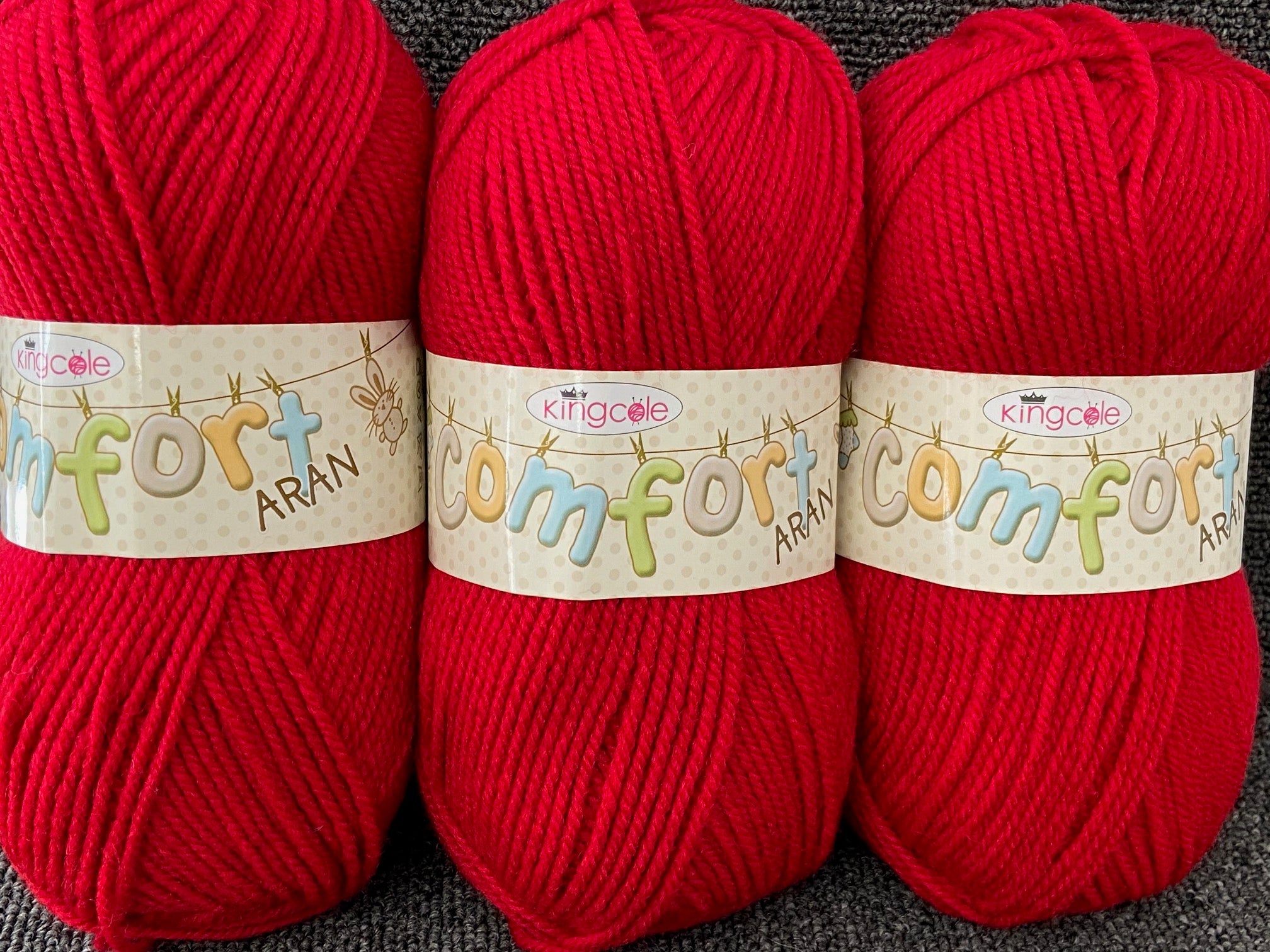 King Cole Comfort Aran Yarn 100g Various Colours – Fabric Shack Malmesbury