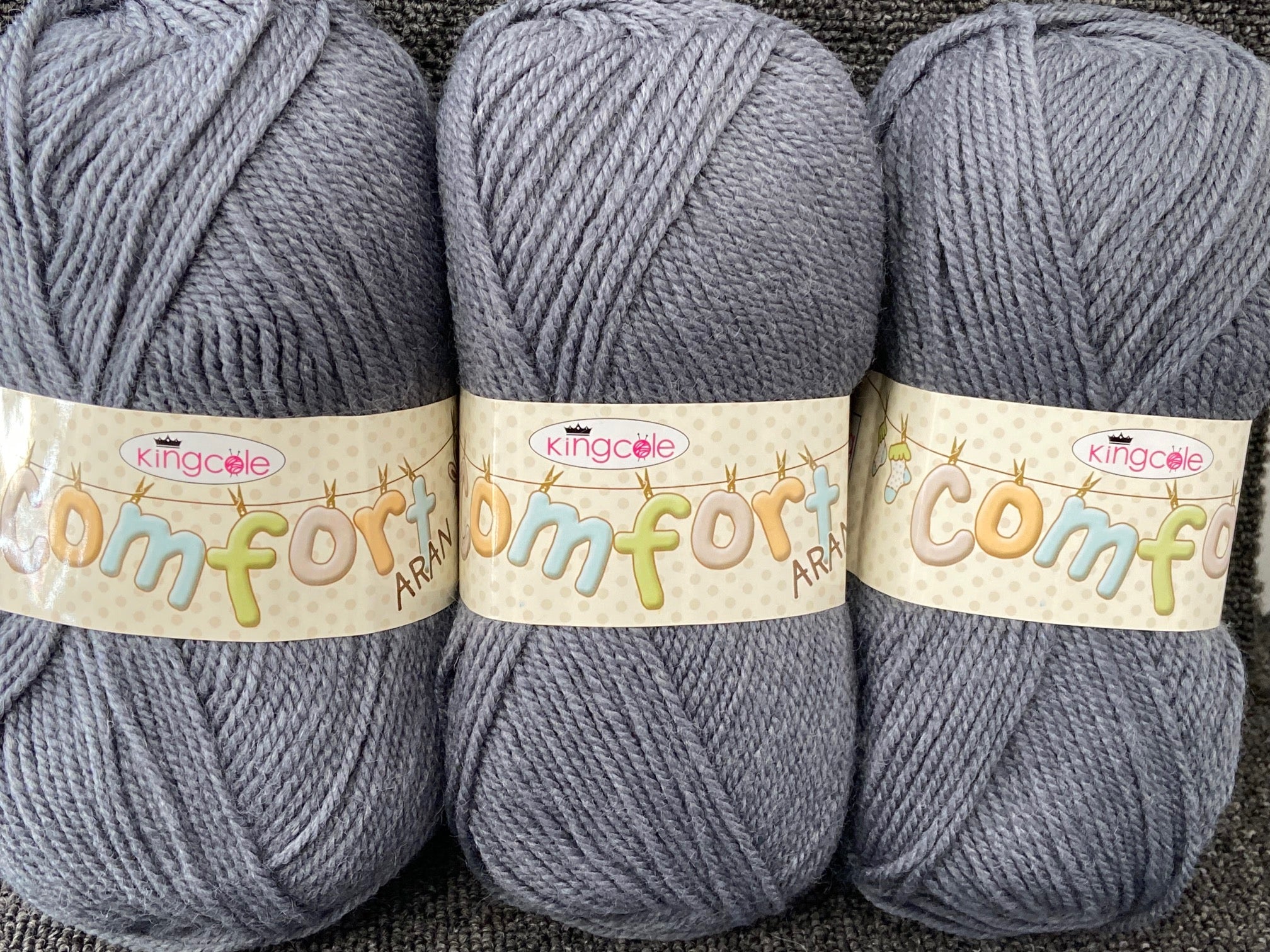 King Cole Comfort Aran Yarn 100g Various Colours – Fabric Shack Malmesbury