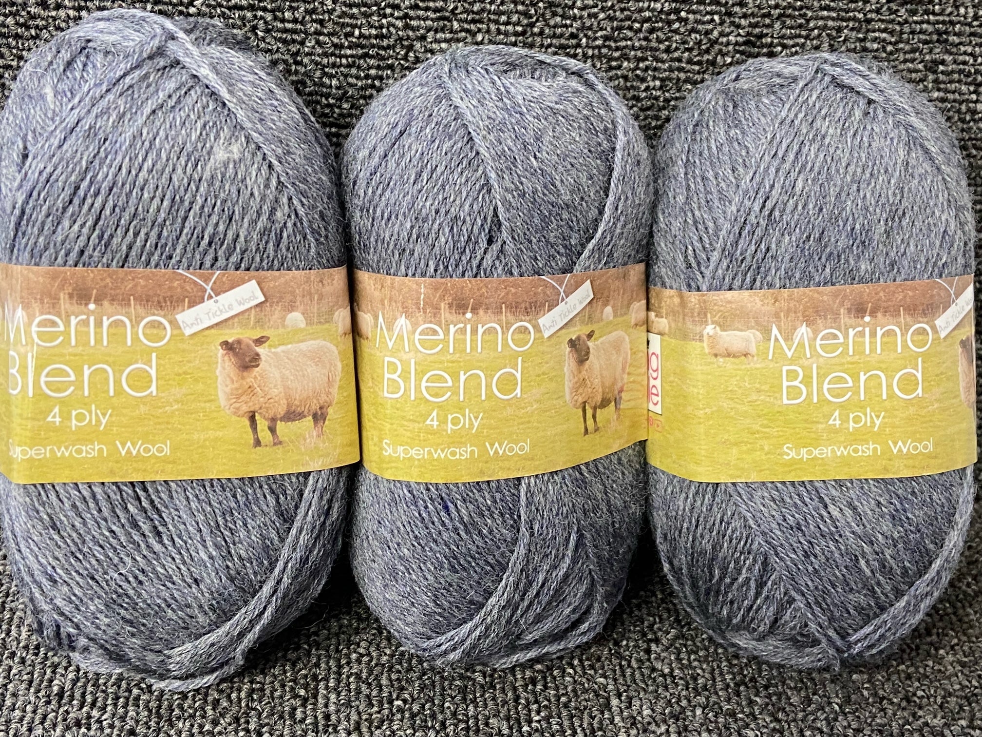King Cole Merino Blend 4 Ply Superwash Anti Tickle Wool Yarn 50g Vario ...