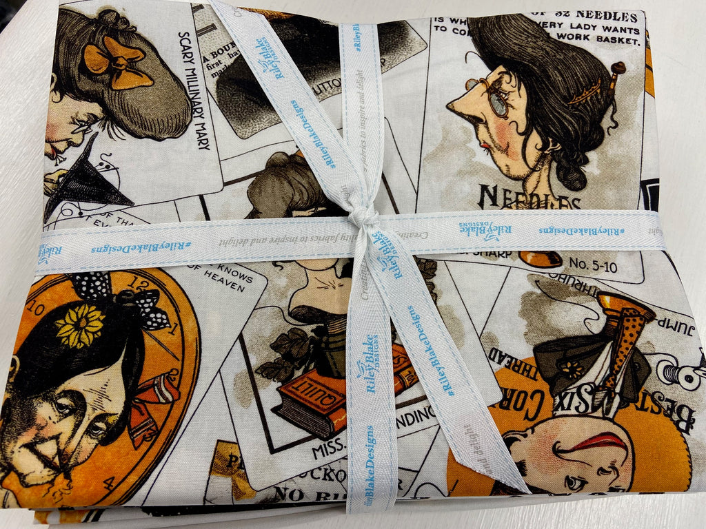 J Wecker Frisch for Riley Blake Old Made One Yard Bundle (10 Yards) Co ...