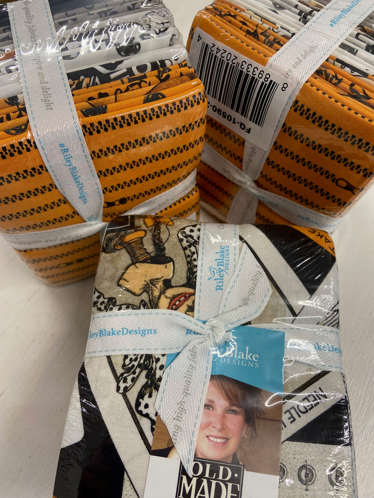 J Wecker Frisch for Riley Blake Old Made Fat Quarter Bundle (21 FQ's ...