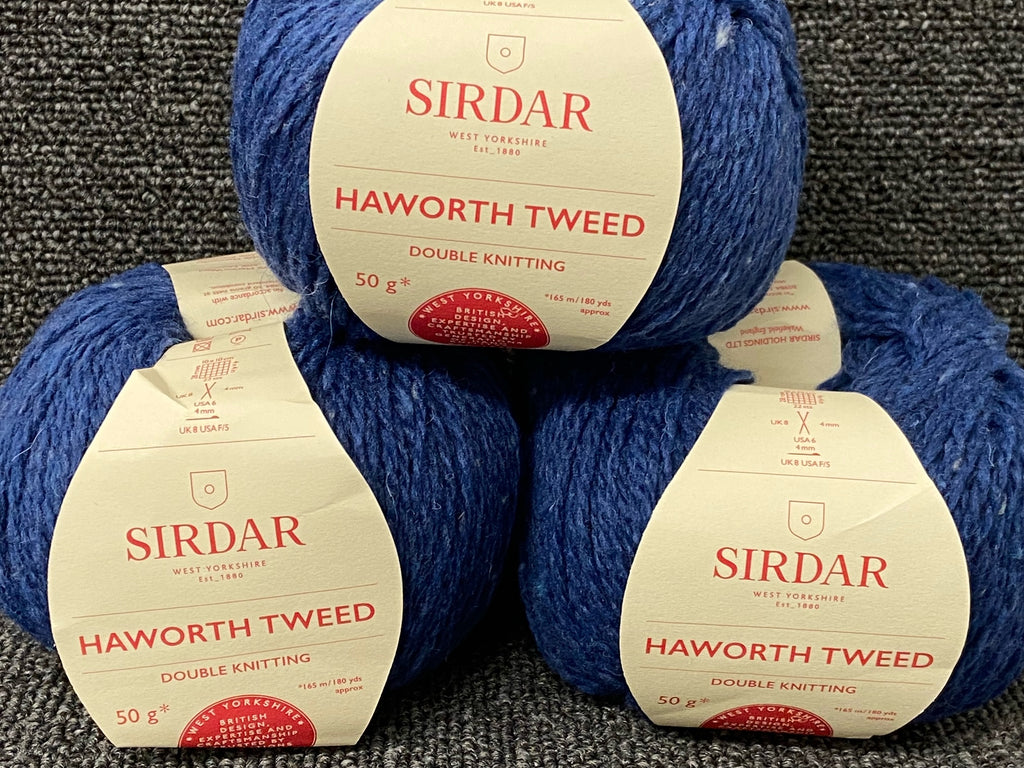 Sirdar Haworth Tweed Merino Wool Blend DK 50g Various Colours – Fabric ...