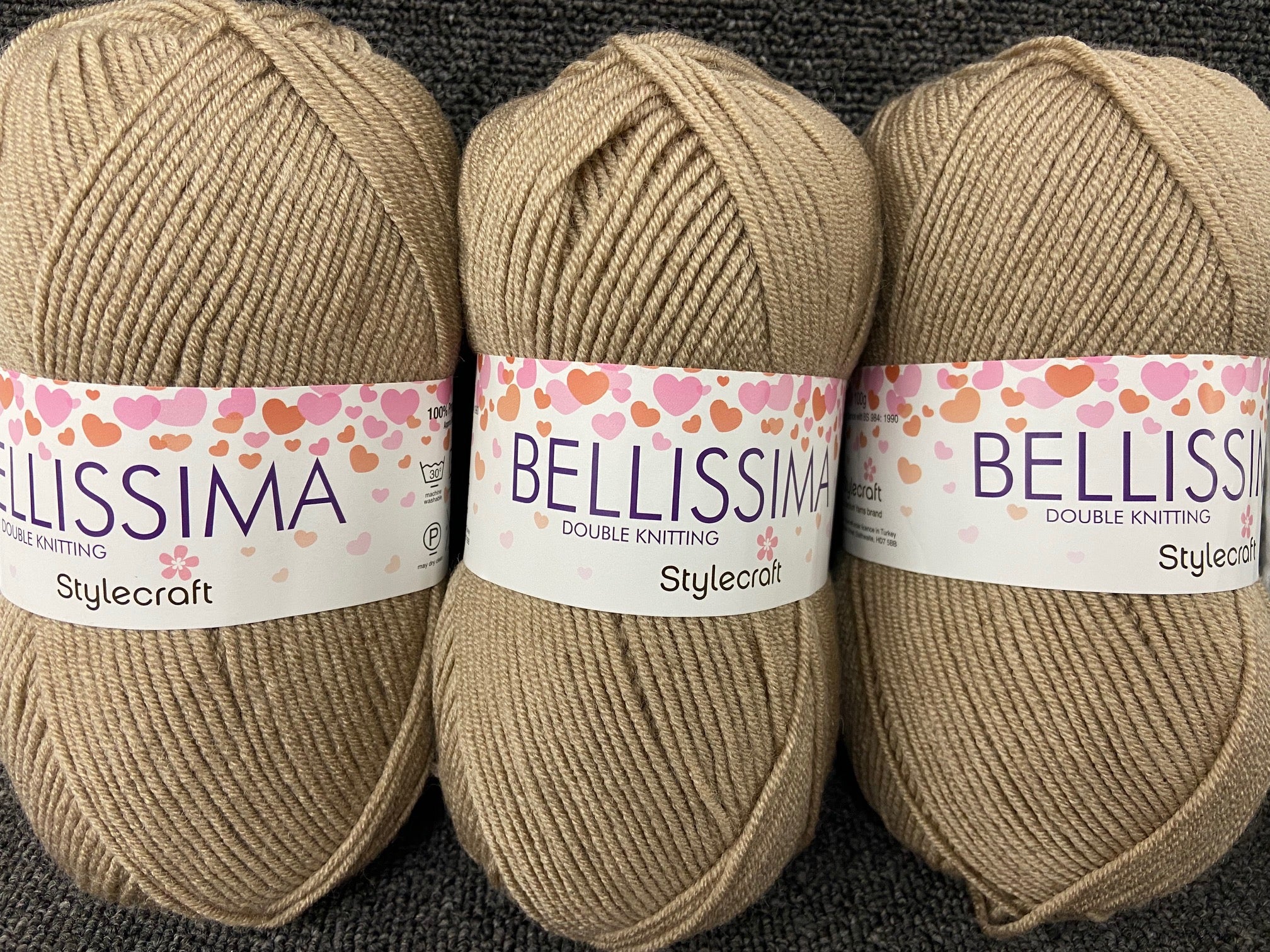 Stylecraft Bellissima Double Knit Wool/Yarn 100g Various Colours ...